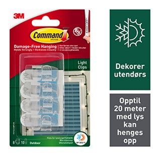 COMMAND UTE CLIPS TIL LYSSLYNGE – Campingbutikk
