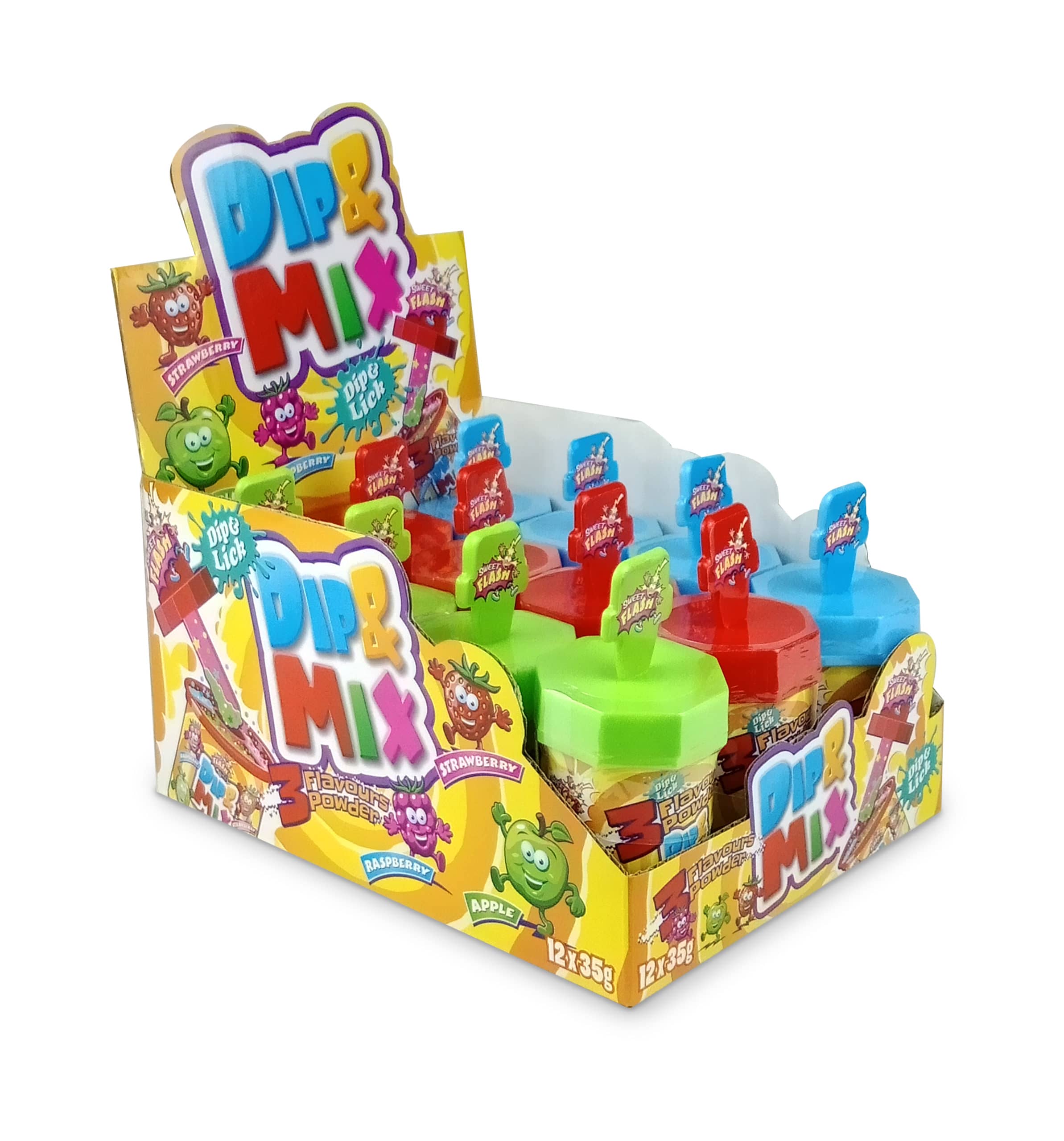 3 Dip & Mix 12 Stk salgenheter pr. display - campingbutikk.no